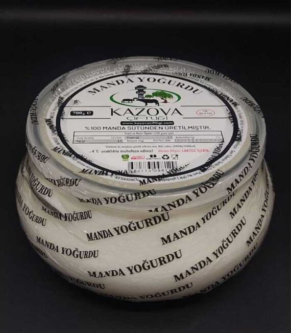 Kazova Çiftliği Manda Yoğurdu (Cam Kase) 700 gr Fiyatı - Özellikleri ...